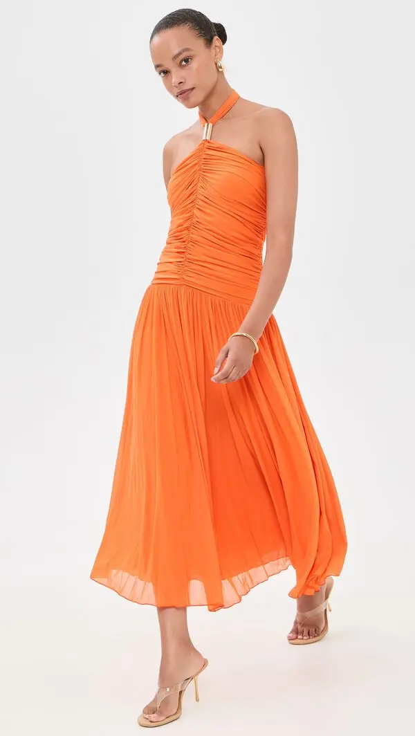 Ronny Kobo Wrenley Midi Dress