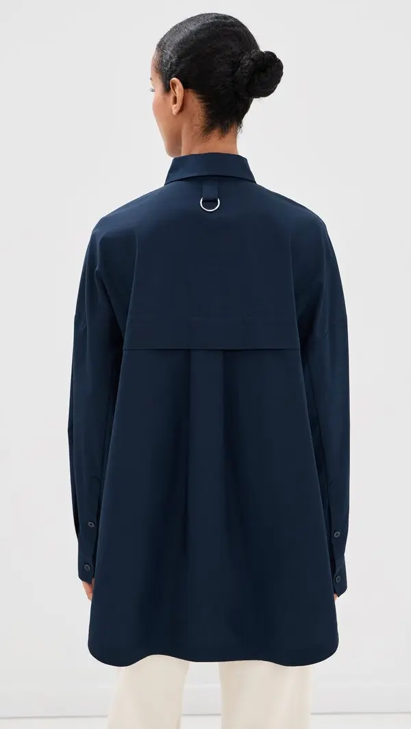 Tibi Gabe Oversized Button Down Shirt