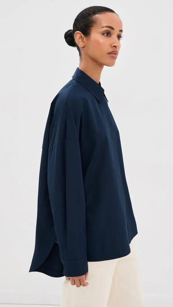 Tibi Gabe Oversized Button Down Shirt