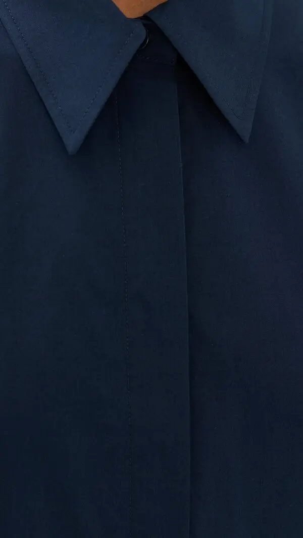 Tibi Gabe Oversized Button Down Shirt