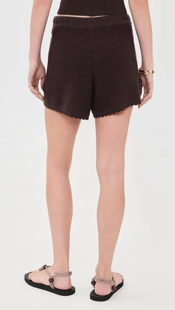 Marine Layer Crochet Sweater Shorts