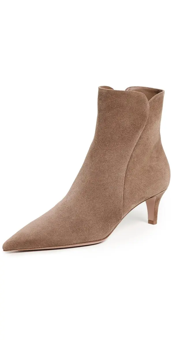 GIANVITO ROSSI Levy Camoscio Stivale Boots 55mm - Camel