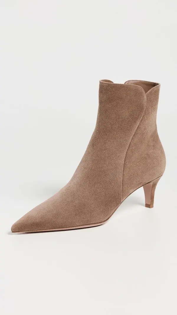 GIANVITO ROSSI Levy Camoscio Stivale Boots 55mm