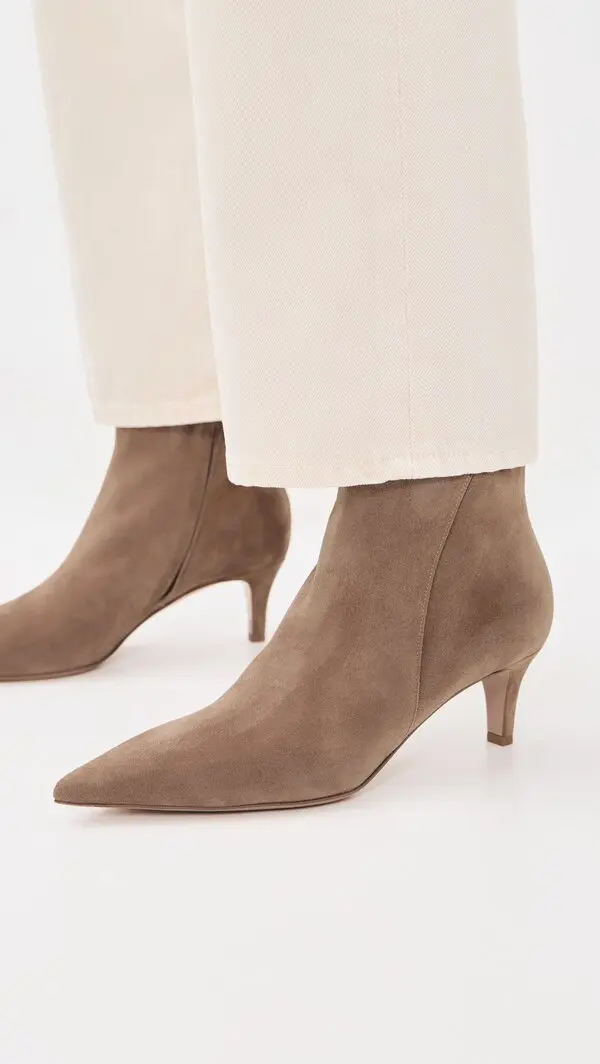 GIANVITO ROSSI Levy Camoscio Stivale Boots 55mm