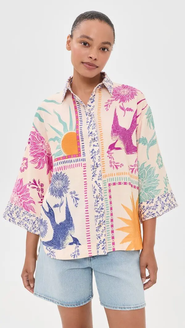 Agua Bendita Chrissy Button Down Shirt