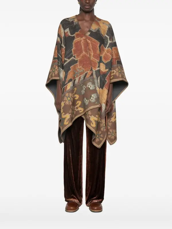 PIERRE-LOUIS MASCIA Wool Poncho