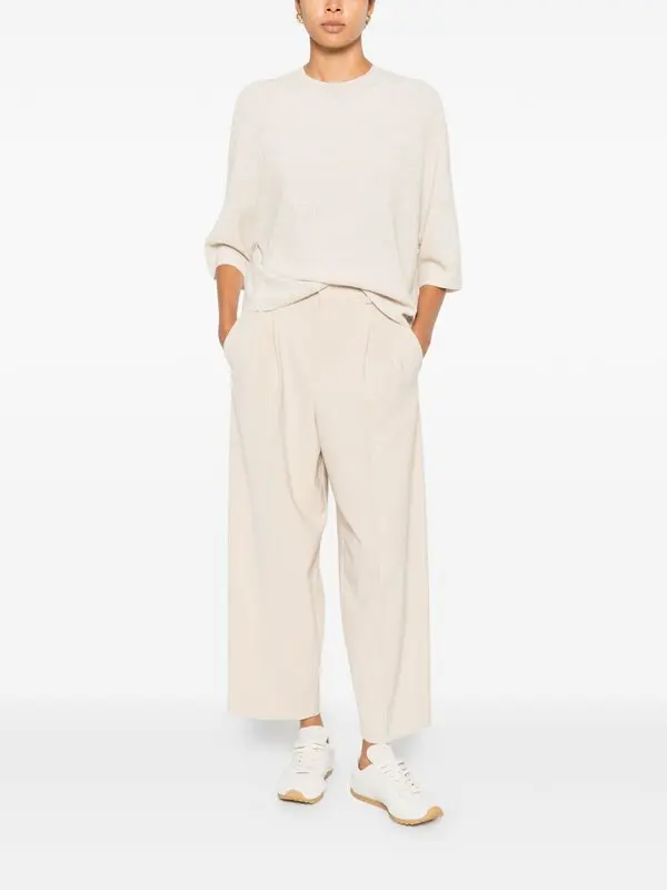 Fabiana Filippi Cotton Blend Knit T-shirt
