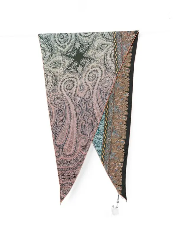 PIERRE-LOUIS MASCIA Printed Silk Scarf