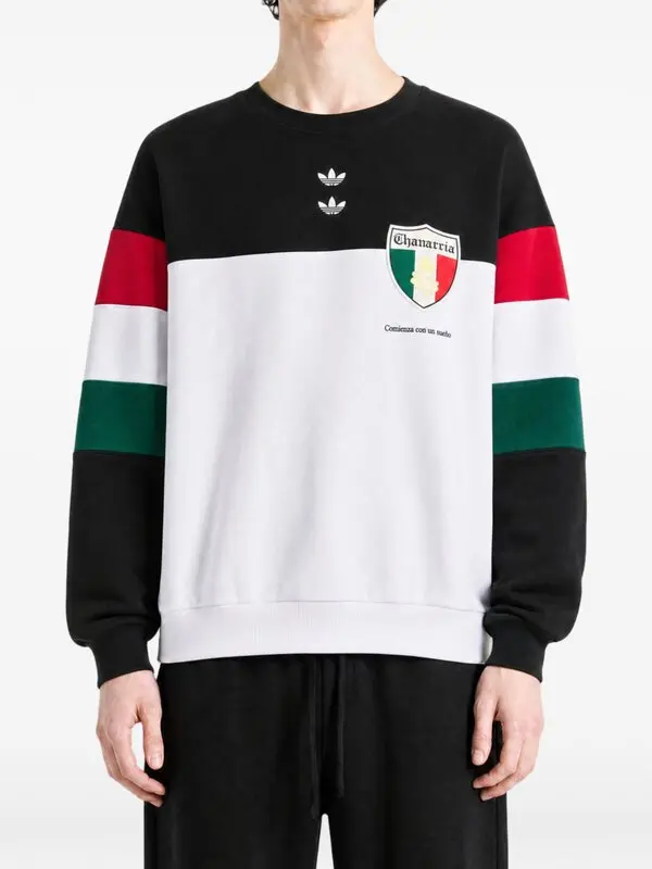ADIDAS BY WILLY CHAVARRIA Printed Cotton Sweatshirt