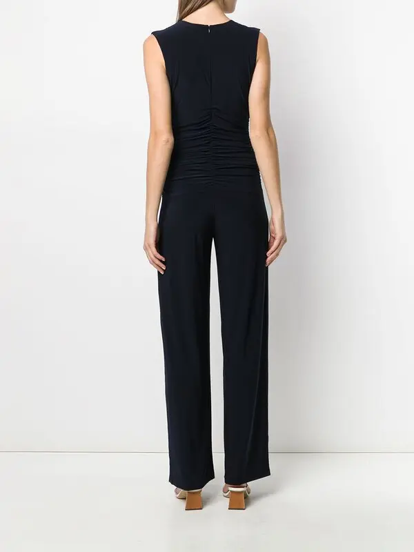 Norma Kamali V Necked Long Jumpsuit