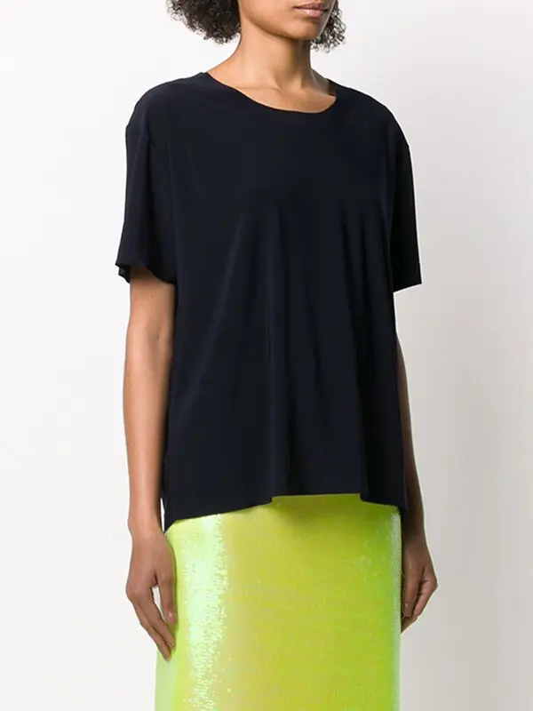 Norma Kamali Boxy Fit T Shirt