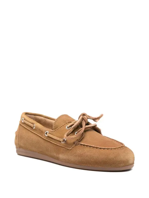 POSA Leather Boat Loafers