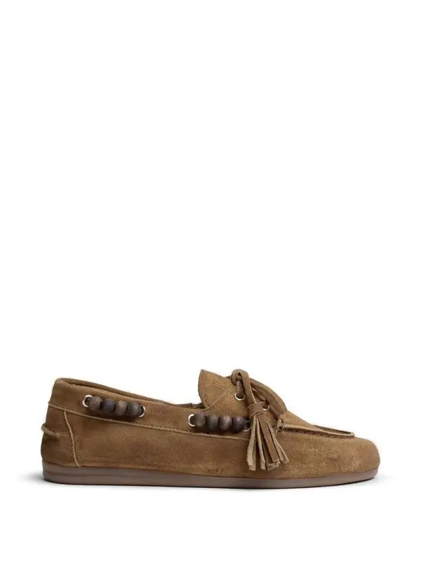 POSA Leather Boat Loafers