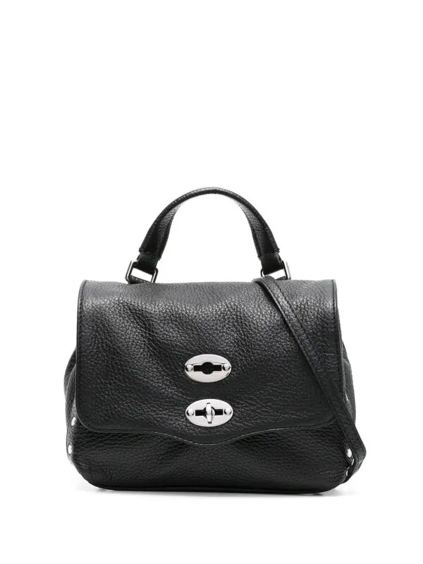 ZANELLATO Postina Daily Baby Leather Handbag - Black