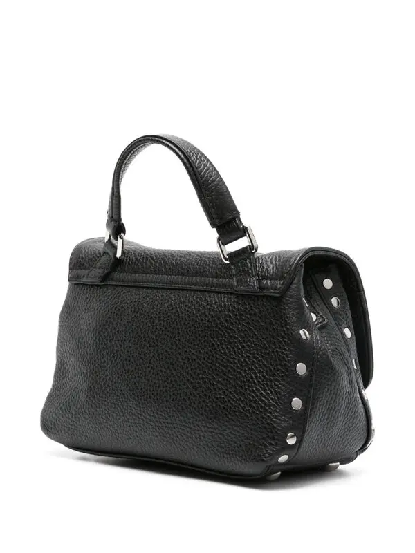 ZANELLATO Postina Daily Baby Leather Handbag - Black
