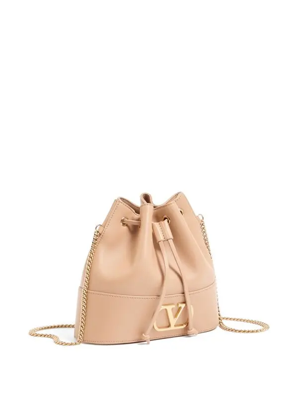 Valentino Garavani Vlogo Signature Mini Bucket Bag - Pink