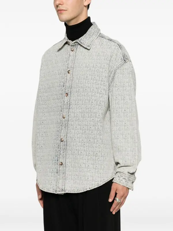 Emporio Armani Printed Cotton Shirt