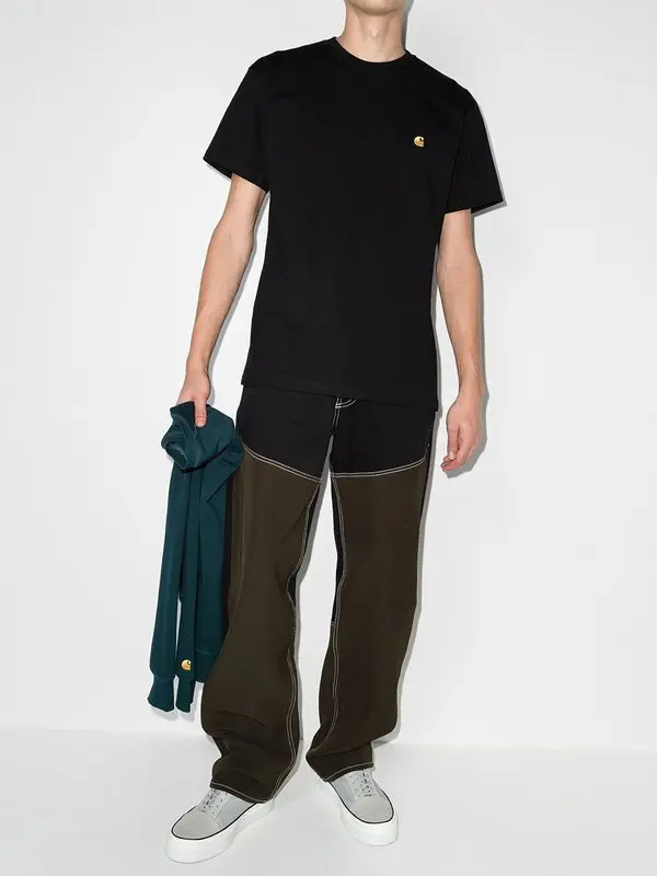 Carhartt Work In Progress Logo Cotton T Shirt