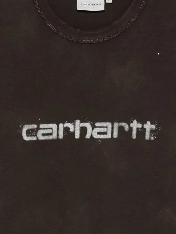 Carhartt Work In Progress Logo Cotton T Shirt