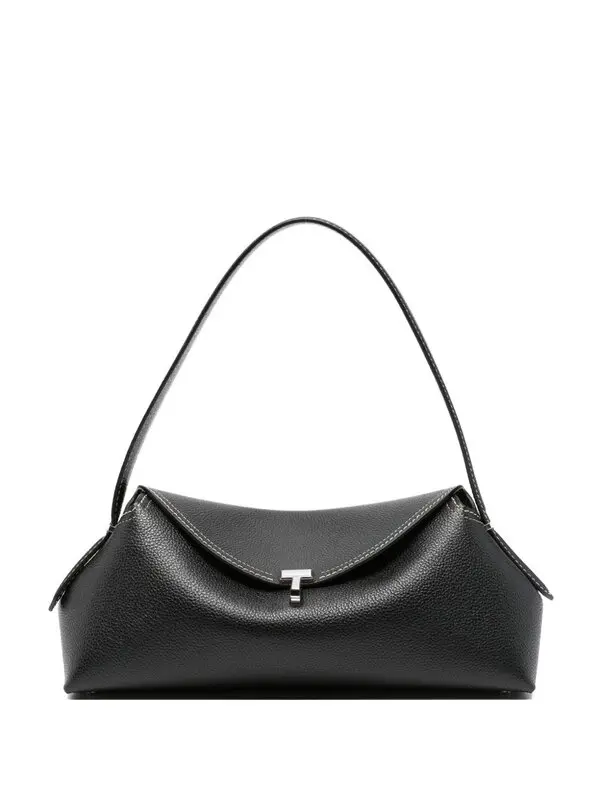 TOTEME T Lock Leather Shoulder Bag