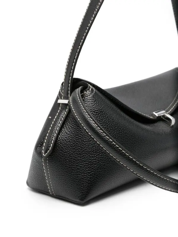 TOTEME T Lock Leather Shoulder Bag