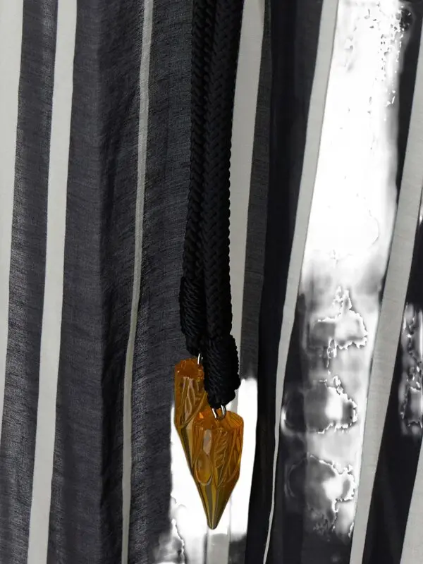Tory Burch Striped Silk Kaftan