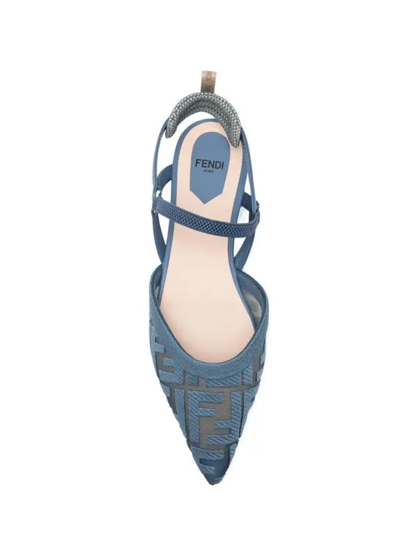 Fendi Colibrì Lite Slingback Ballets
