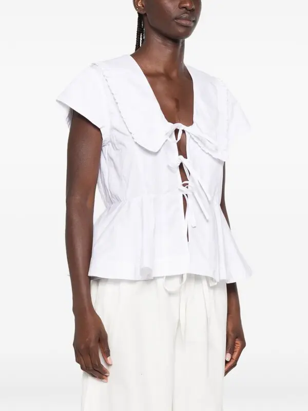 GANNI Organic Cotton Top