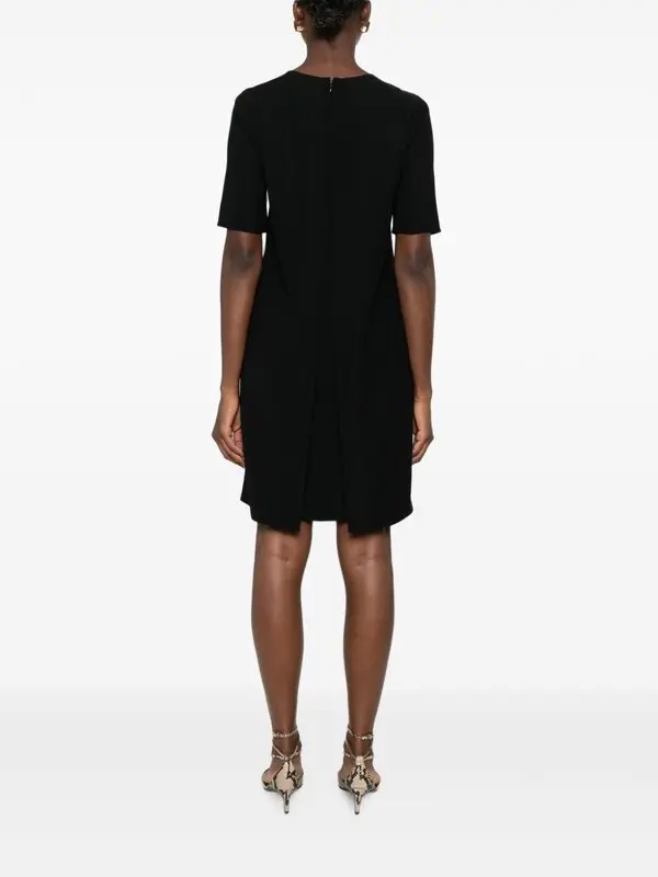 Emporio Armani Short Dress With Stud Embellishment