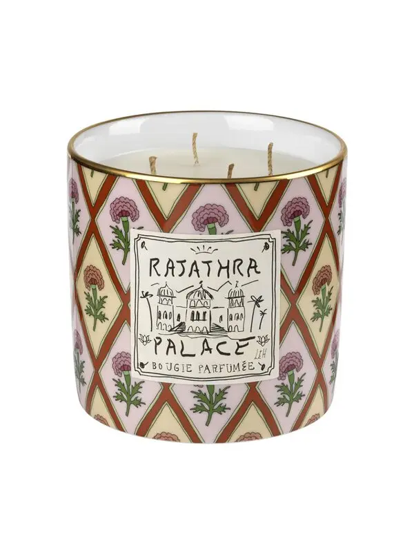 GINORI 1735 Profumi Luchino Rajathra Palace Scented Candle - Red