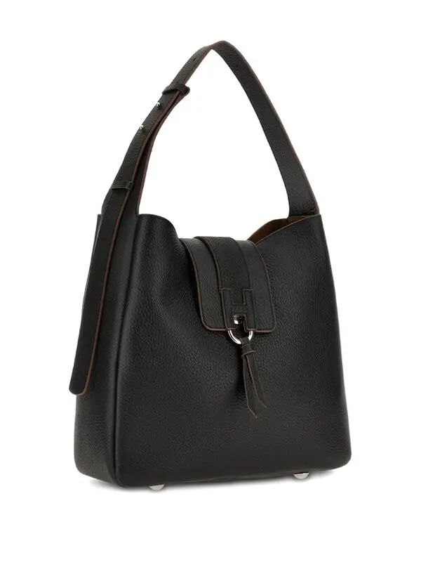 Hogan Trend Leather Hobo Bag