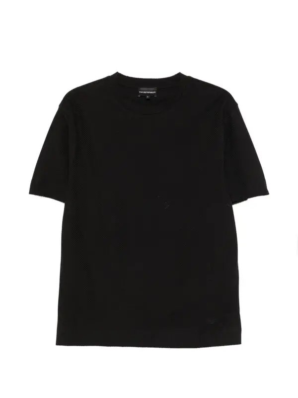 Emporio Armani Cotton T-shirt - Black