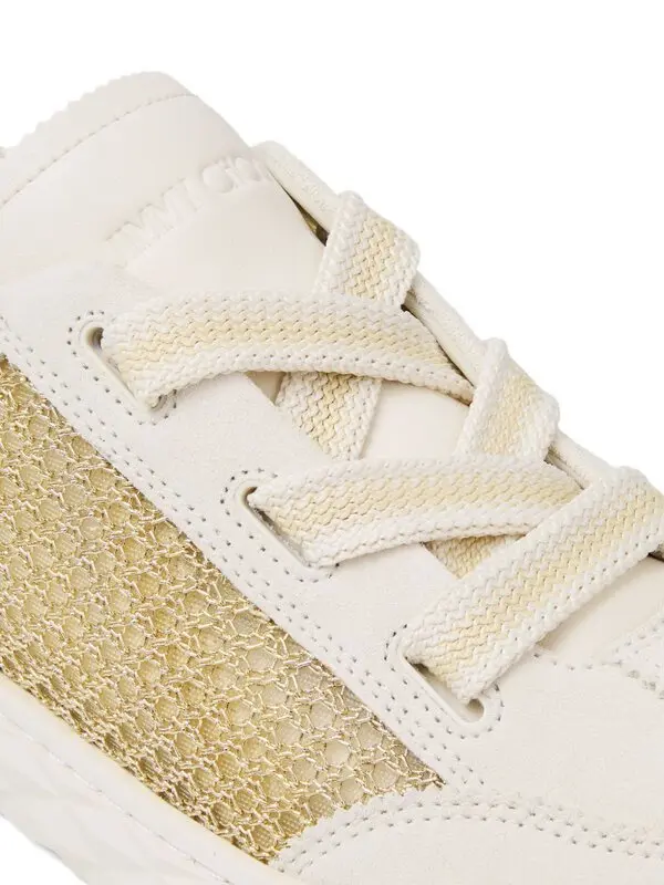 JIMMY CHOO Diamond Leather Sneakers