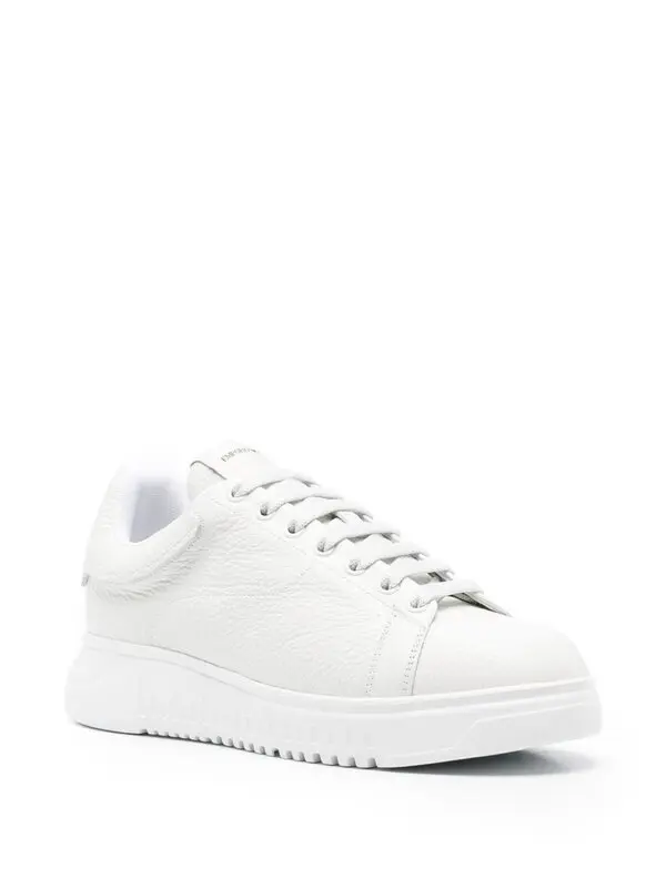Emporio Armani Leather Sneakers
