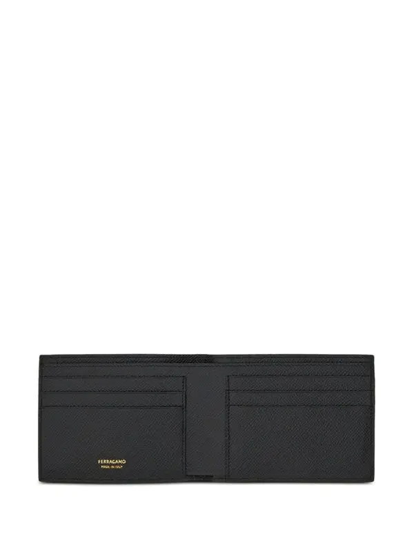 FERRAGAMO Micro Gancio Leather Wallet