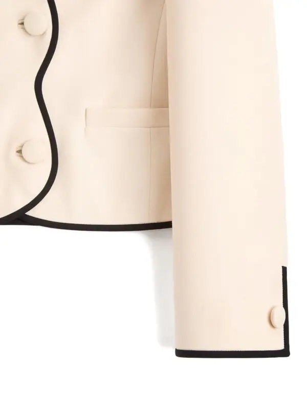 Valentino Garavani Wool And Silk Blend Jacket