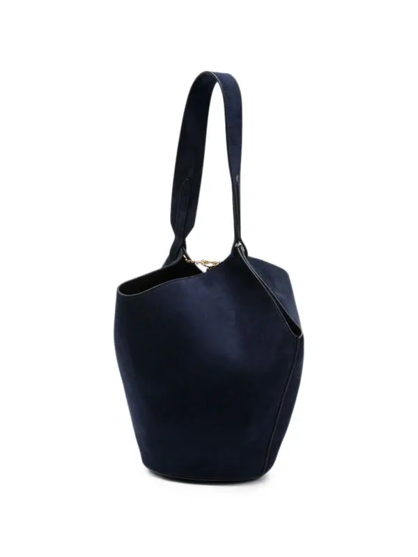 Khaite Lotus Mini Leathe Bucket Bag