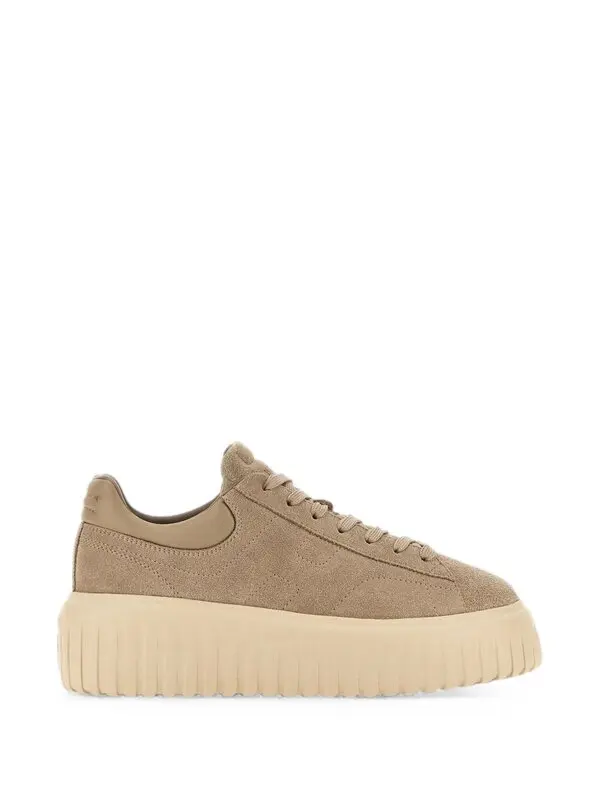 Hogan H Stripes Leather Sneakers