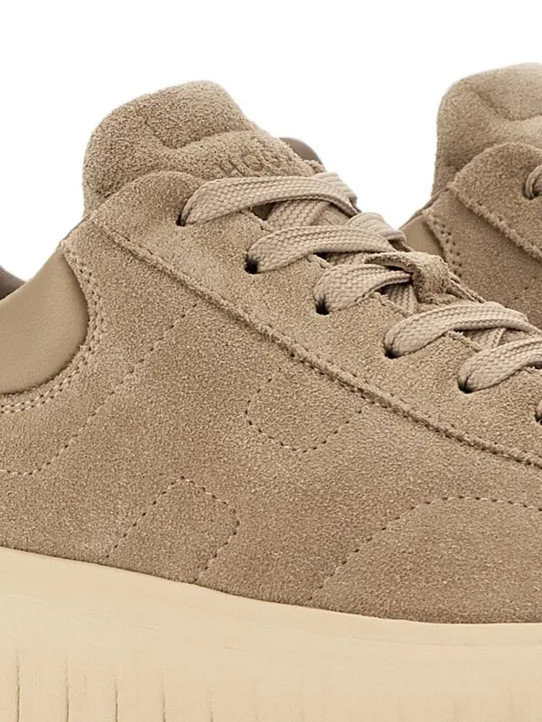 Hogan H Stripes Leather Sneakers