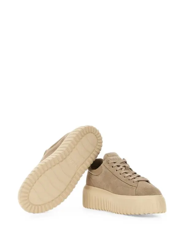 Hogan H Stripes Leather Sneakers