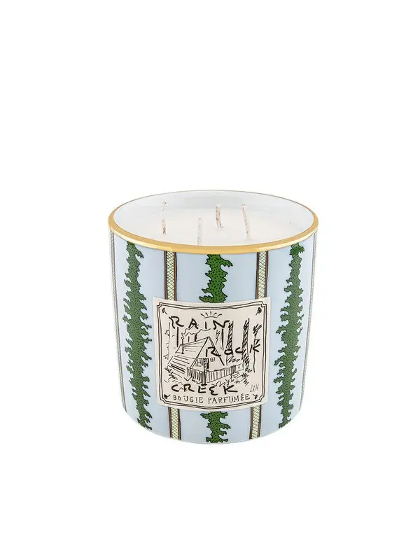 GINORI 1735 Profumi Luchino Rajathra Palace Scented Candle - Light Blue