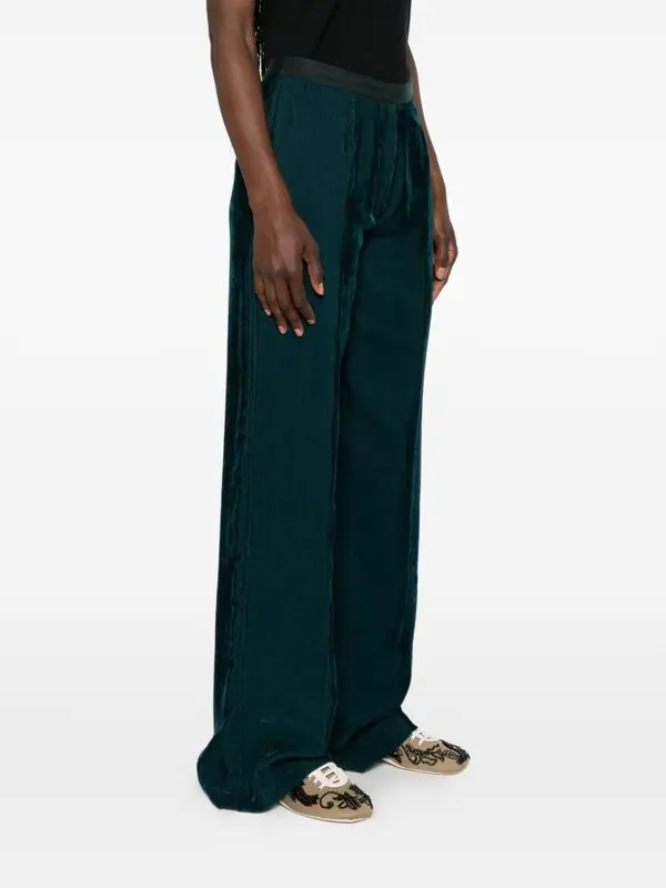 FORTE_FORTE Velvet High Waisted Trousers
