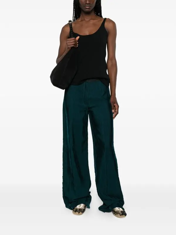 FORTE_FORTE Velvet High Waisted Trousers