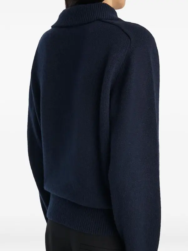 Khaite Jackson Wool And Cashmere Jumper