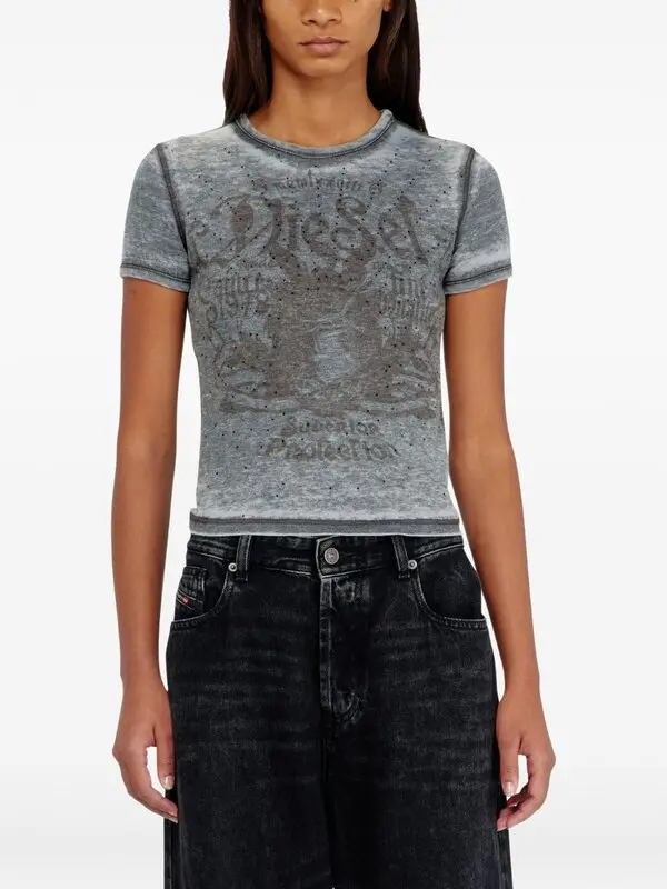 DIESEL® Cotton Blend T Shirt