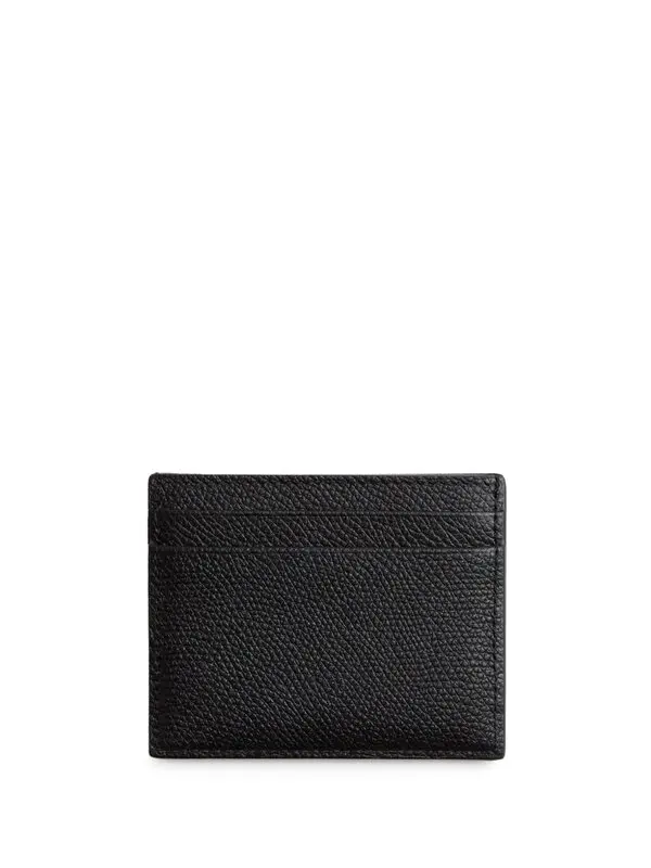 Valentino Garavani V Logo Signature Leather Card Case