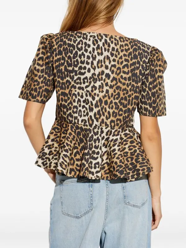 GANNI Organic Cotton Blouse