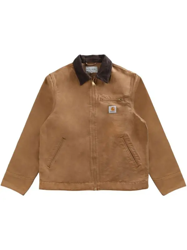 Carhartt Work In Progress Logo Canvas Jacket