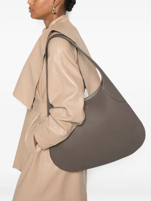 Khaite Joan Large Leather Hobo Bag