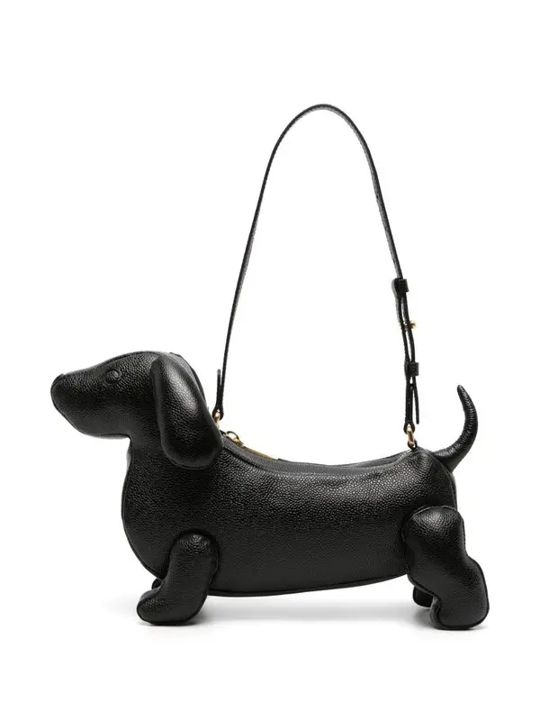 Thom Browne Beby Hector Leather Shoulder Bag